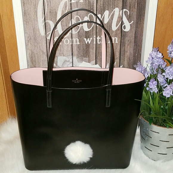 kate spade | Bags | Kate Spade Bunny Rabbit Little Len Tote Bag Last ...